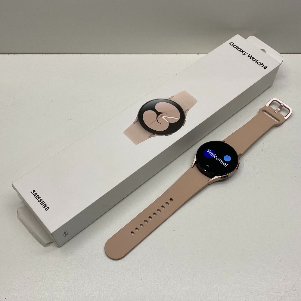 Pre-owned Samsung Galaxy Watch4 40mm Model SM-R860 Pink Gold Boxed ...